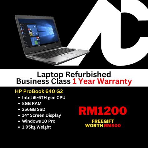 Laptop Refurbished Business Class Year Warranty Hp Probook G I Th Gen Gb Ram Gb