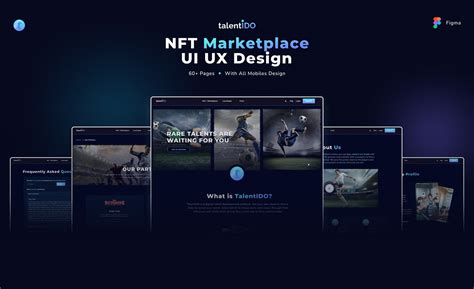 NFT Marketplace UI UX Design KIT On Behance