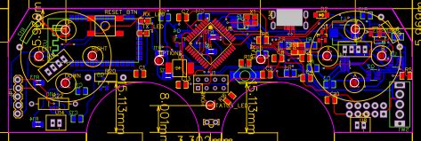 USB BLE HID GAMEPAD OSHWLab