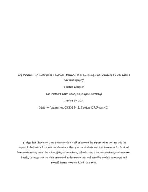 Experiment 1 Gas Chromatography Lab Report Deprecated Api Usage The Svg Back End Is No