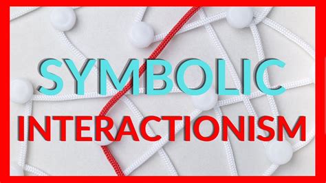 Symbolic Interactionism George Herbert Mead Diss Youtube