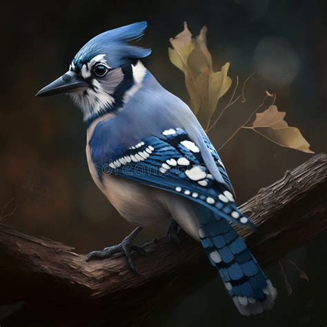 Blue Jay Stock Illustration Illustration Of Perching 270907275
