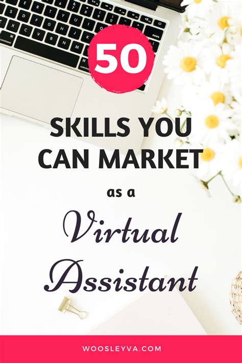 Top 50 Skills To Market As A Virtual Assistant Woosley Virtual Assisting