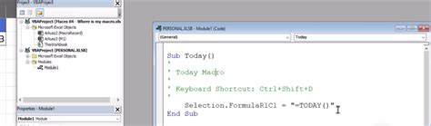Excel Vba — Where Is My Macro Introduction To Macros And Vba 04 Excel And Adam