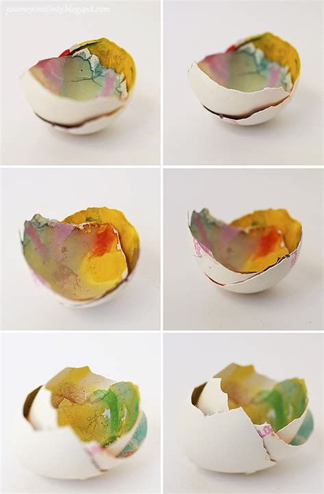 Colorful Egg Shells Journey Into Creativity