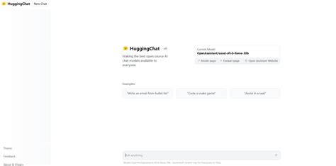 Hugging Chat Open Source Ai Chatbot For Experimentation And Learning