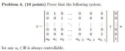 Problem 4. ( 10 points) Prove that the following | Chegg.com