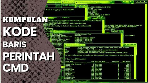 cara belajar command prompt cara menjalankan command prompt youtube