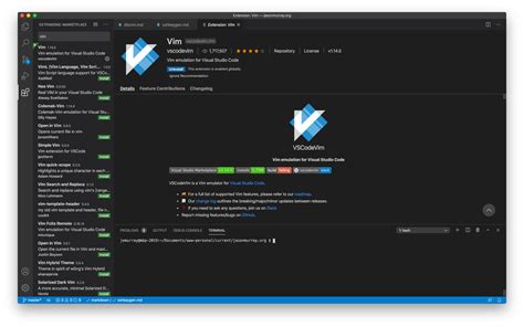 Enable Vim Keybindings In Vscode