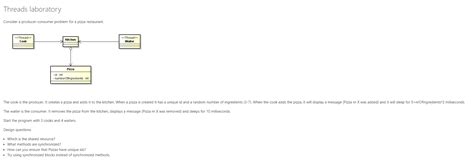 Solved Threads Laboratory Consider A Producer Consumer Chegg