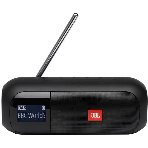 Jbl Tuner Draagbare Dab Radio Met Bluetooth Zwart Uitzoeken En Kopen Met Korting