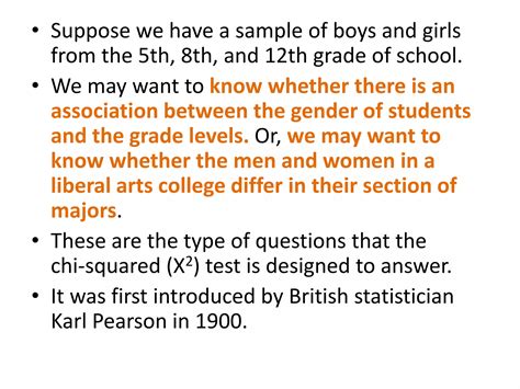 CHI Square Test Pptx