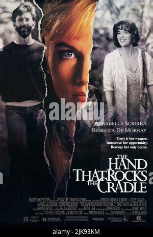 Matt Mccoy Rebecca De Mornay Annabella Sciorra Poster The Hand That