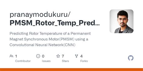 Github Pranaymodukurupmsmrotortempprediction Predicting Rotor