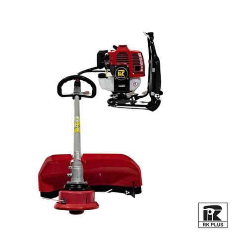 Rk Plus Back Pack 2 Stroke 52cc Brush Cutter With 3 Blades Paddy Guard
