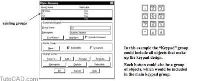 How To Create And Use Groups Tutorial AutoCAD