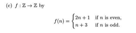 solved for each of the piecewise defined functions f i