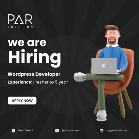 Par Solution On Linkedin Wordpress Wordpressdeveloper Hiringalert