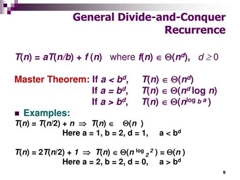 Ppt Chapter 4 Divide And Conquer Powerpoint Presentation Free