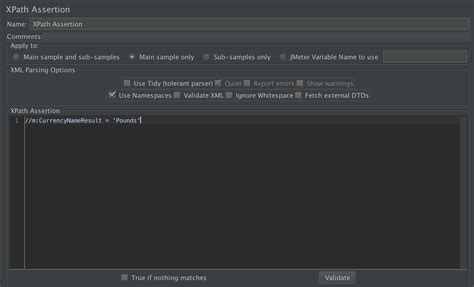 Xpath Jmeter Assertion Error Prefix Must Resolve To A Namespace Stack Overflow