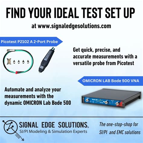 Signal Edge Solutions On Linkedin Testandmeasurement Signalintegrity Powerintegrity Emc