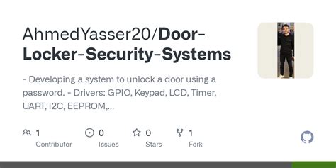 Github Ahmedyasser20door Locker Security Systems Developing A