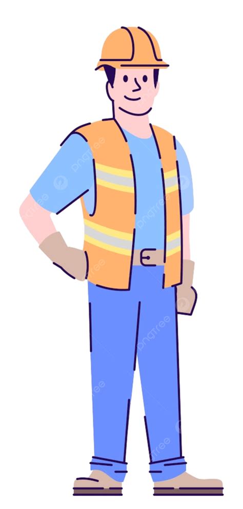 청결 및 유지 보수 세미 플랫 Rgb 컬러 벡터 일러스트 레이션 증명 벡터 상세한 외딴 Png 일러스트 및 벡터 에 대한 무료 다운로드 Pngtree