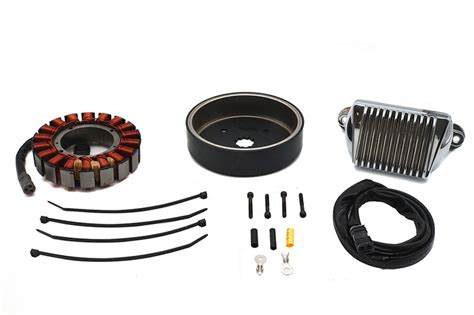 V Twin 32 0764 Alternator Charging System Kit 50 Amp
