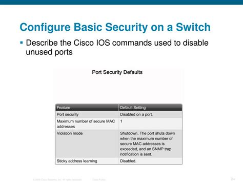 Ppt Configure A Switch Powerpoint Presentation Free Download Id528872