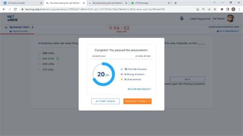 vadde sai kalyan on linkedin day52 100daysofcode aptitudetest