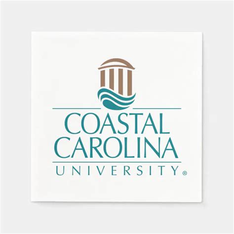 Coastal Carolina University Logo Napkins Zazzle