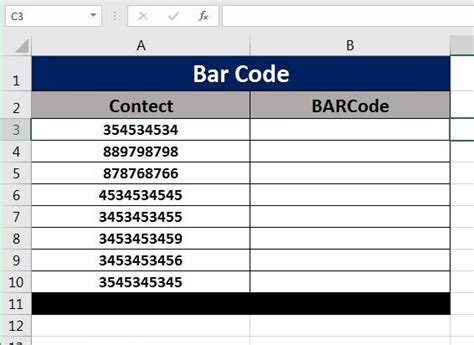 Ms Excel Bar Code Project 9 Vedantsri Official Institute Varanasi