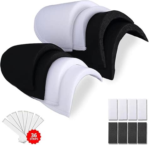 Foam Shoulder Pads For Womens Clothing With Detachable Hook