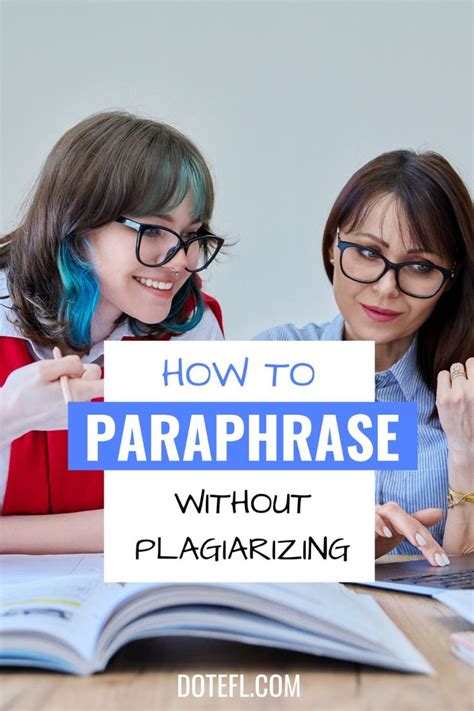 How To Paraphrase Without Plagiarizing Paraphrase English Lessons Learn English