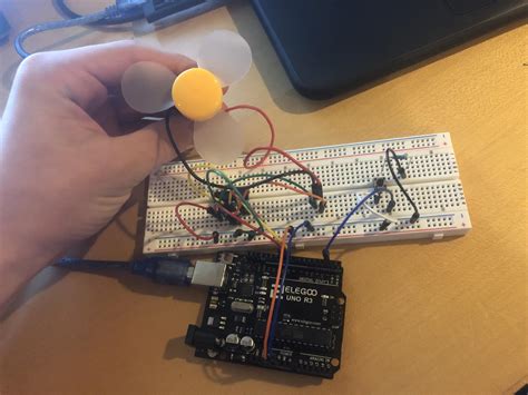 Turning On A Motor Fan Using Elegoo Starter Kit Esteemstream News