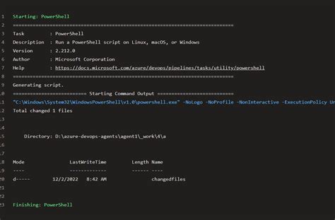 Azure Pipeline Creating Blank Folder For Drop Artifact With Powershell