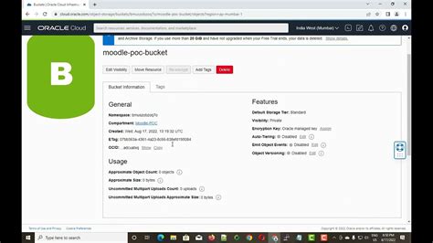 How To Create A Object Storage Bucket On Oracle Cloud Youtube