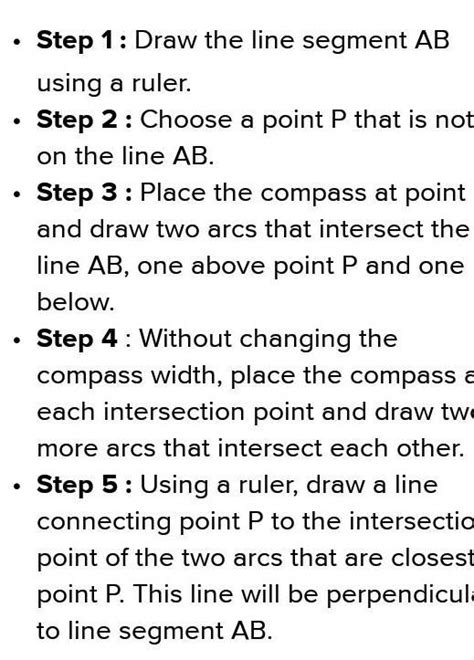 2 draw any line segment ab take any point p not on it through p