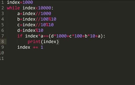 编程求一个四位自然数abcd它乘以a后变成dcba有趣的自然数 描述 编程求符合条件的四位自然数abcdabcd它乘以aa后变成 Csdn博客