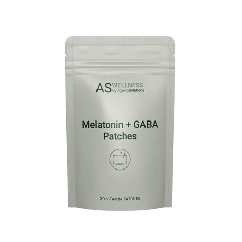 Melatonin Gaba Patch As Wellness By Ageing Solutions