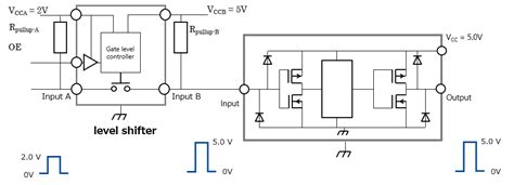 level shifter circuit diagram wiring draw