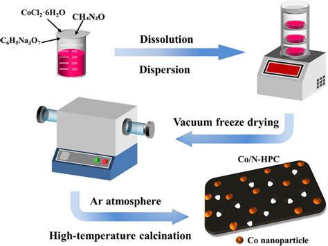 Schematic Diagram Of Co N HPC Synthesis Download Scientific Diagram