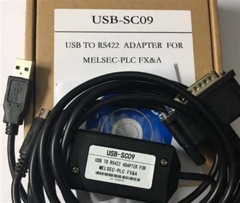 Mitsubishi Usb To Rs422 8p Plc Programming Usb Sc09 Cable 3 Meter Lazada