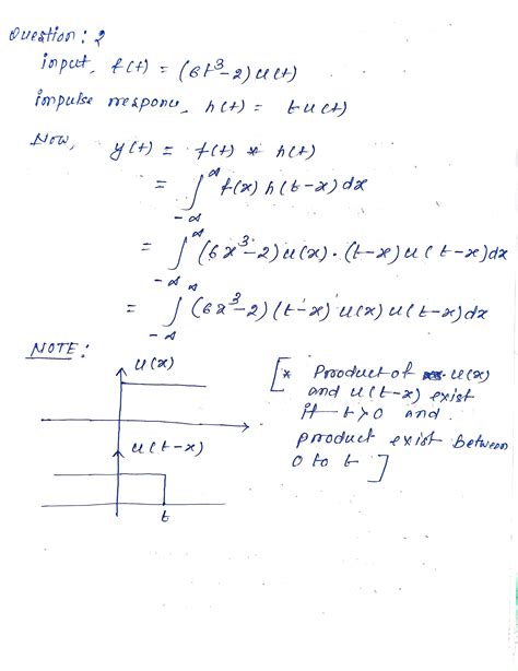 [solved] 6 2 suppose f t is the input signal and h t is the
