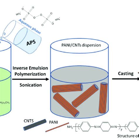 Inverse Emulsion Polymerization Of Aniline In The Presence Of Cnts For Download Scientific