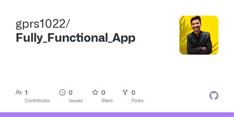 Github Gprs1022fullyfunctionalapp