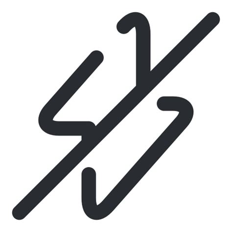 Flash Slash Pictogram In Iconsax Vol Broken