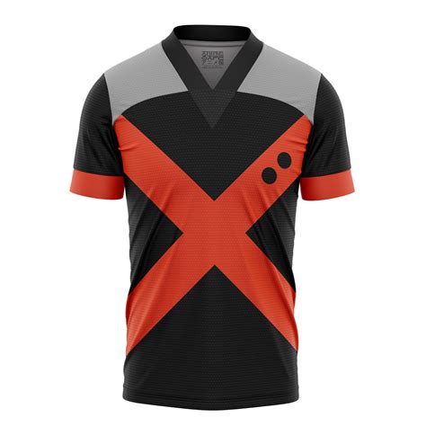 Bakugo My Hero Academia Soccer Jersey Anime Ape