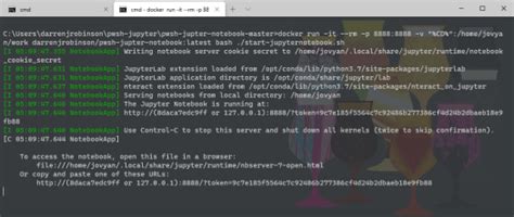 Docker Powershell Jupyter Notebook Environments Darrenjrobinson