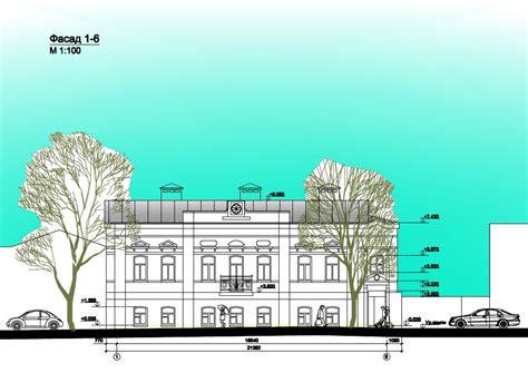 Reconstruction Modernization Of The Old Building On Behance